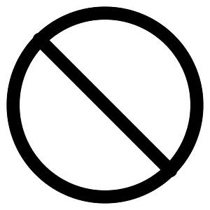 Ban icon. Free download transparent .PNG | Creazilla