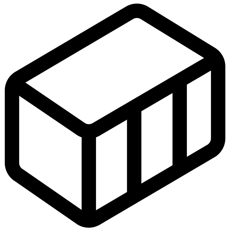 Container icon. Free download transparent .PNG | Creazilla