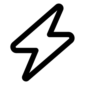 Zap icon. Free download transparent .PNG | Creazilla