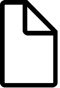 Blank page icon. Free download transparent .PNG | Creazilla