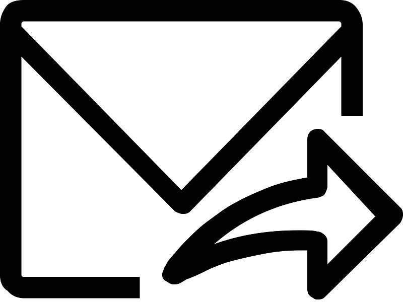 Email forward - Free vector icons on creazilla.com