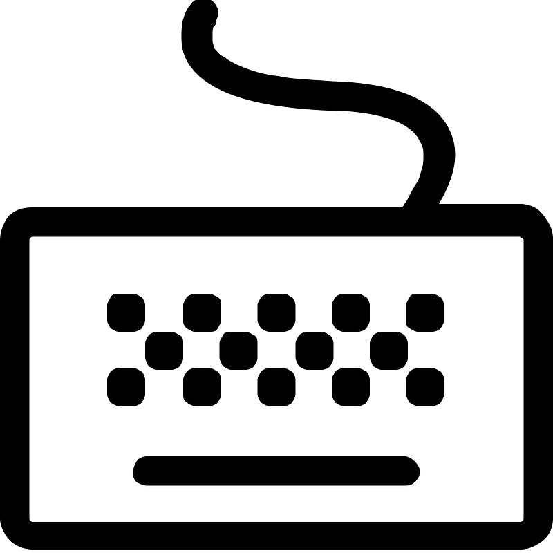 Keyboard - Free vector icons on creazilla.com