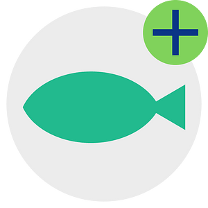 Fish symbol icon. Free download transparent .PNG | Creazilla