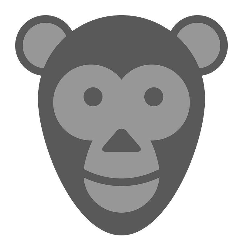 Monkey icon. Free download transparent .PNG | Creazilla