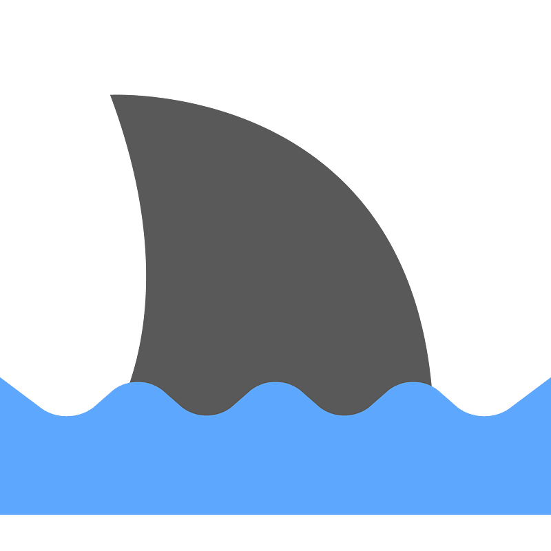 Shark tale icon. Free download transparent .PNG | Creazilla