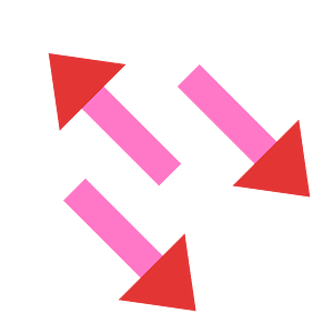 All side arrow icon. Free download transparent .PNG | Creazilla