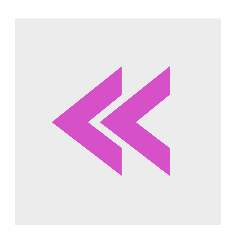 Double arrow left - Free vector icons on creazilla.com