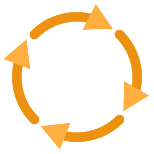 Recirculate icon. Free download transparent .PNG | Creazilla