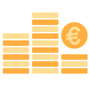 Euro coin icon. Free download transparent .PNG | Creazilla