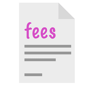 Fees icon. Free download transparent .PNG | Creazilla