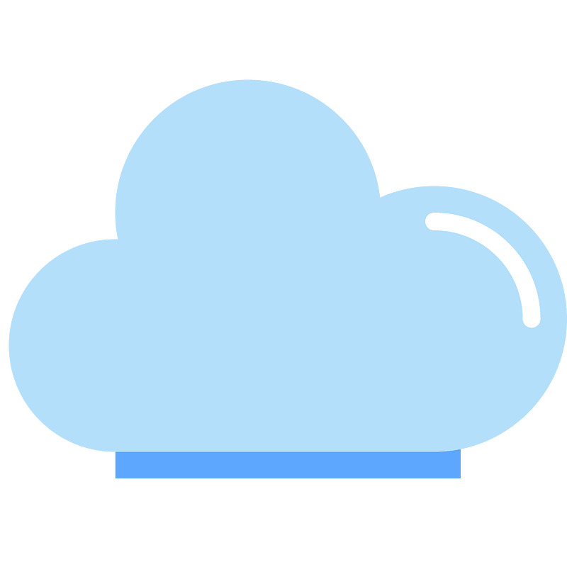 Cloud icon. Free download transparent .PNG | Creazilla