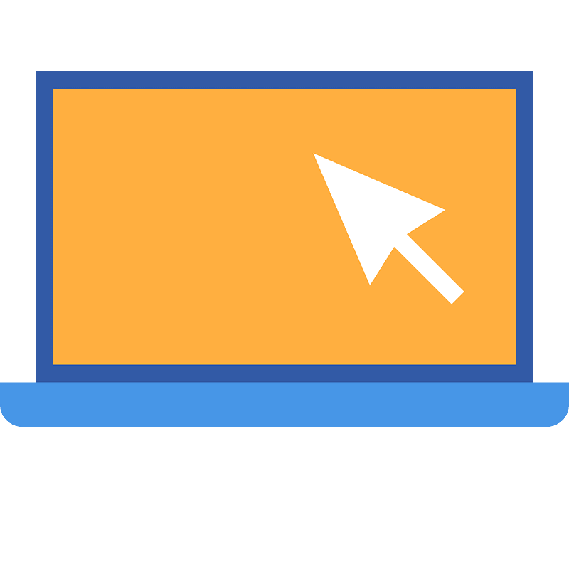 Laptop cursor icon. Free download transparent .PNG | Creazilla