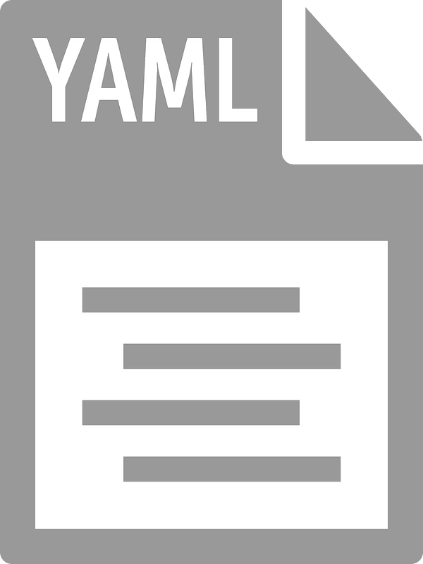 Yaml icon. Free download transparent .PNG | Creazilla