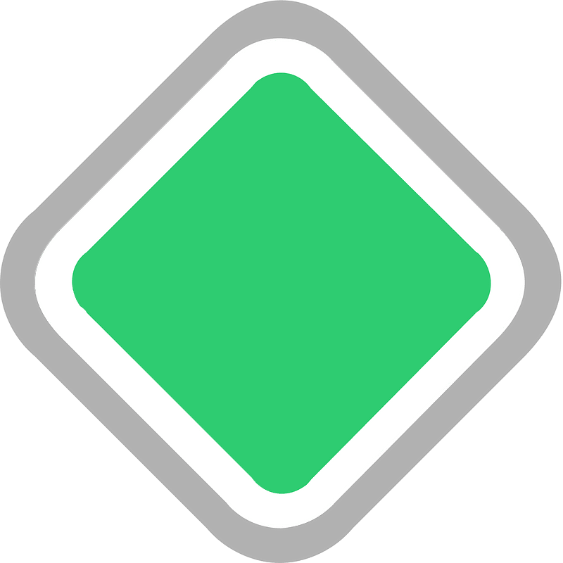 Block 22-01 green blank icon. Free download transparent .PNG | Creazilla