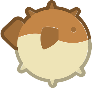 Puffer fish icon. Free download transparent .PNG | Creazilla