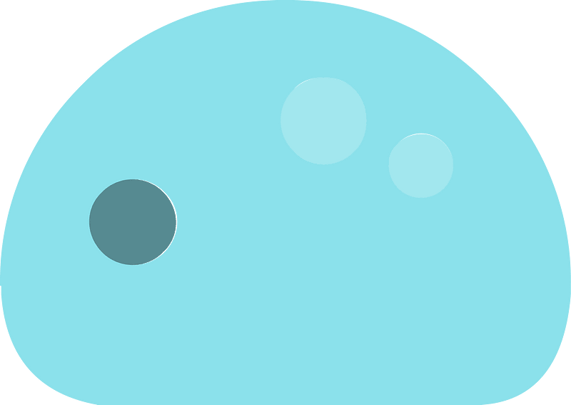 Light blue slime - Free vector icons on creazilla.com