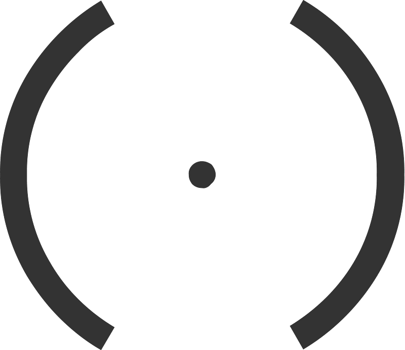 Round crosshair icon. Free download transparent .PNG | Creazilla