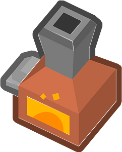 Red isometric building icon. Free download transparent .PNG | Creazilla