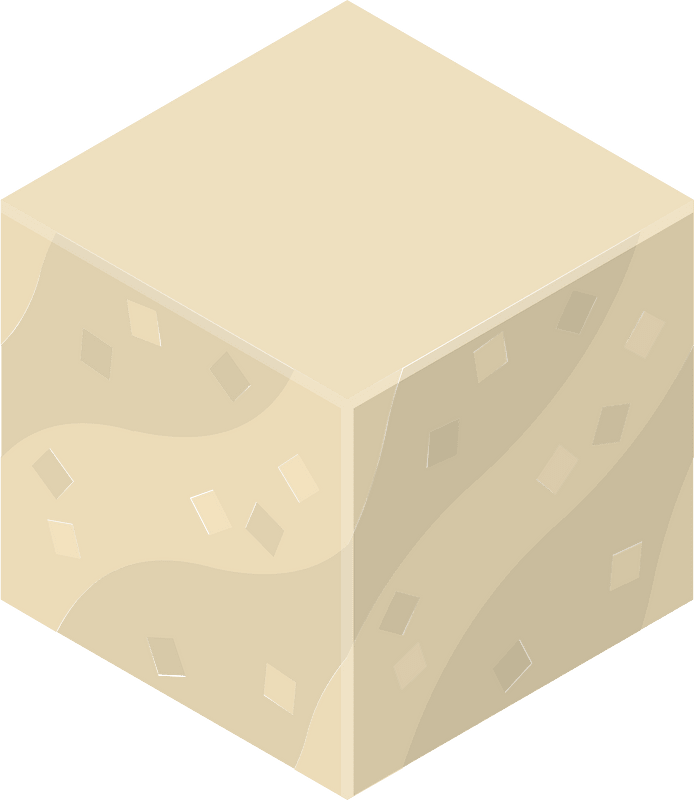 Beige isometric cube - Free vector icons on creazilla.com