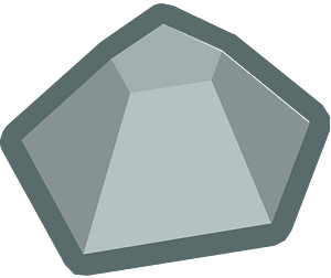 Isometric grey rock icon. Free download transparent .PNG | Creazilla