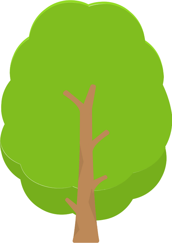 Green tree icon. Free download transparent .PNG | Creazilla