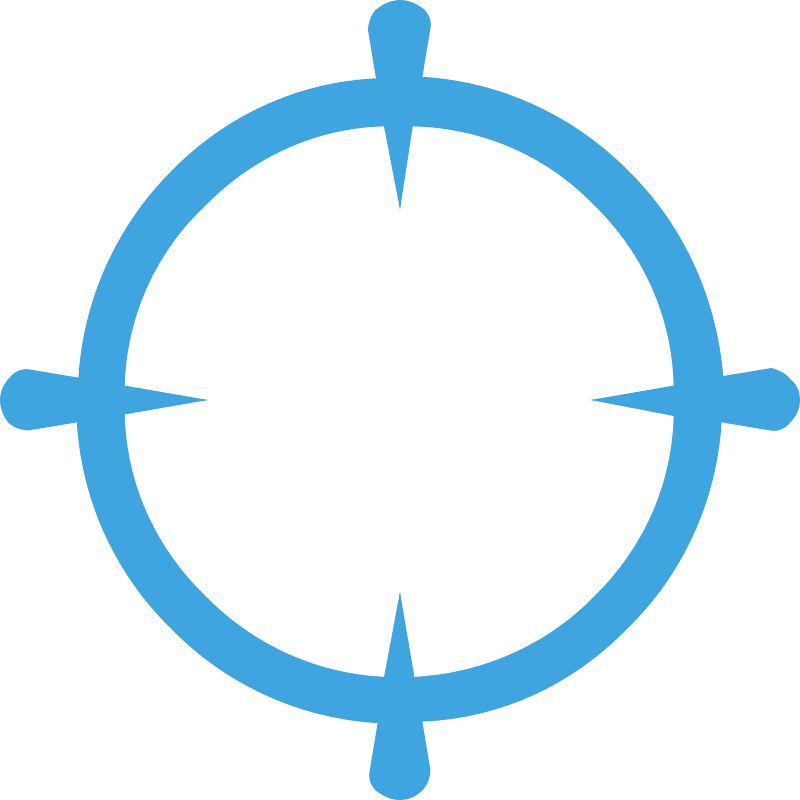 Aim 02 blue icon. Free download transparent .PNG | Creazilla