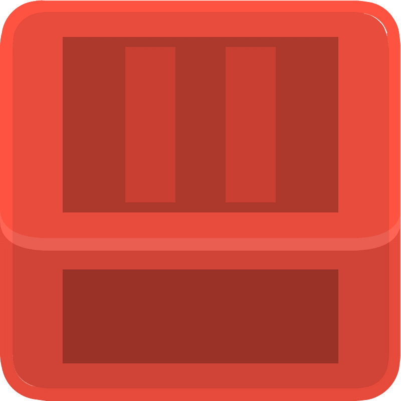 Red box icon. Free download transparent .PNG | Creazilla