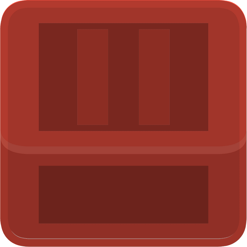 Red box icon. Free download transparent .PNG | Creazilla
