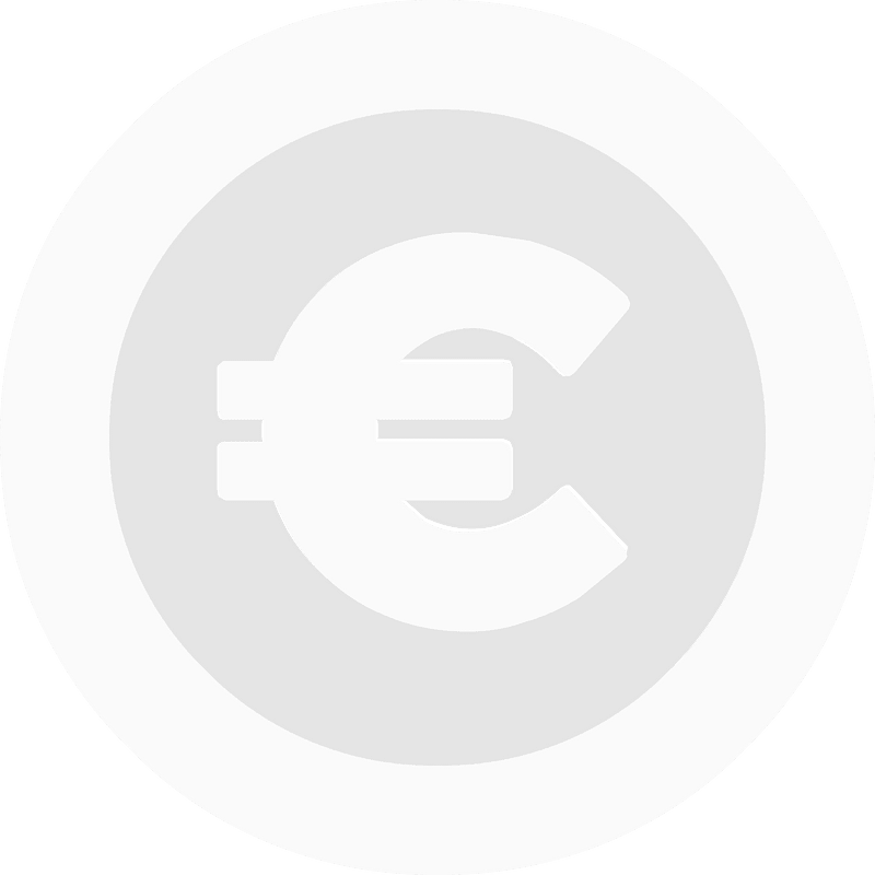 White coin icon. Free download transparent .PNG | Creazilla