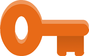 Red key icon. Free download transparent .PNG | Creazilla