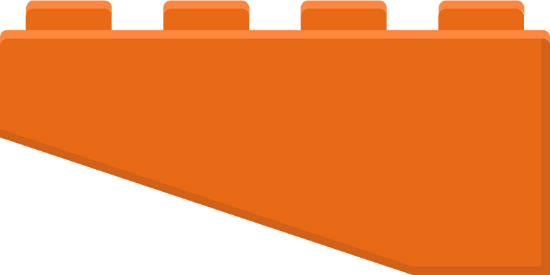 Red lego block - Free vector icons on creazilla.com