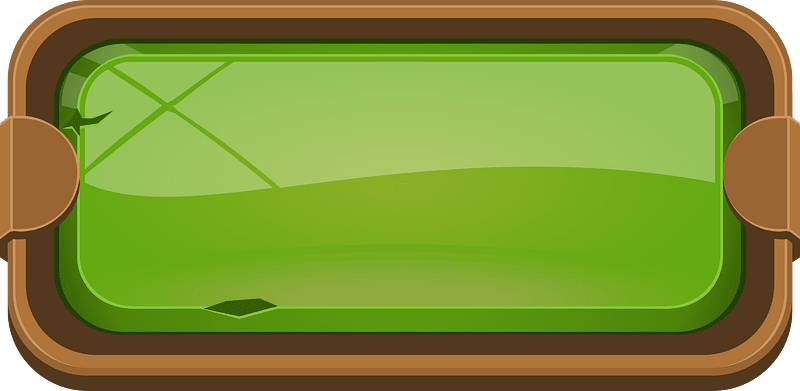 Flat dark green blank button icon. Free download transparent .PNG | Creazilla