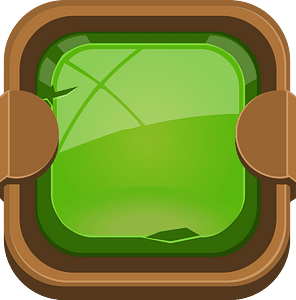 Rounded light green blank button icon. Free download transparent .PNG ...