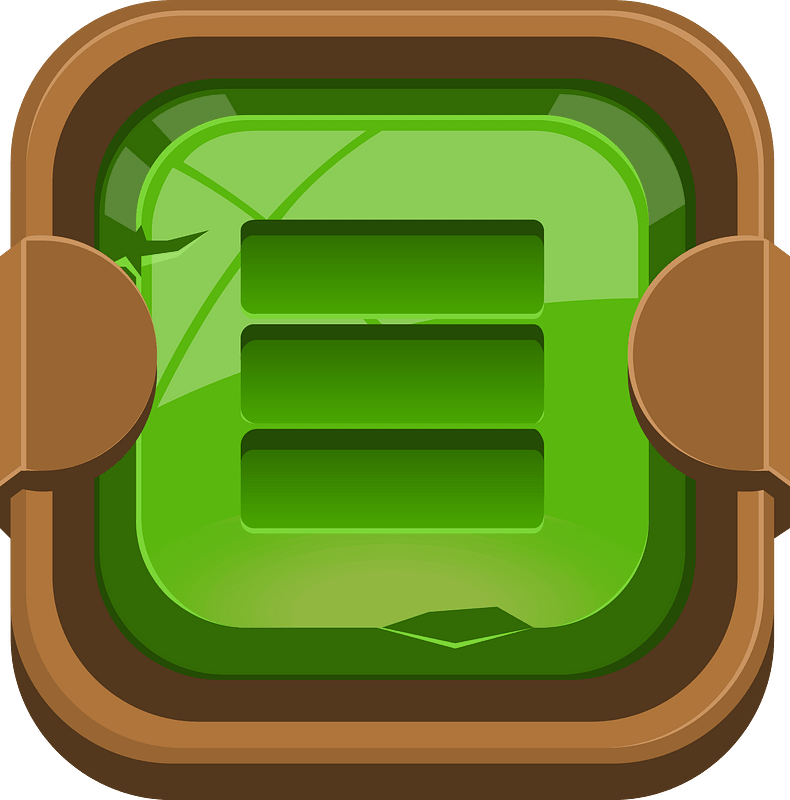 Rounded dark grey horisontal menu button icon. Free download ...