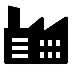Factory-solid icon. Free download transparent .PNG | Creazilla