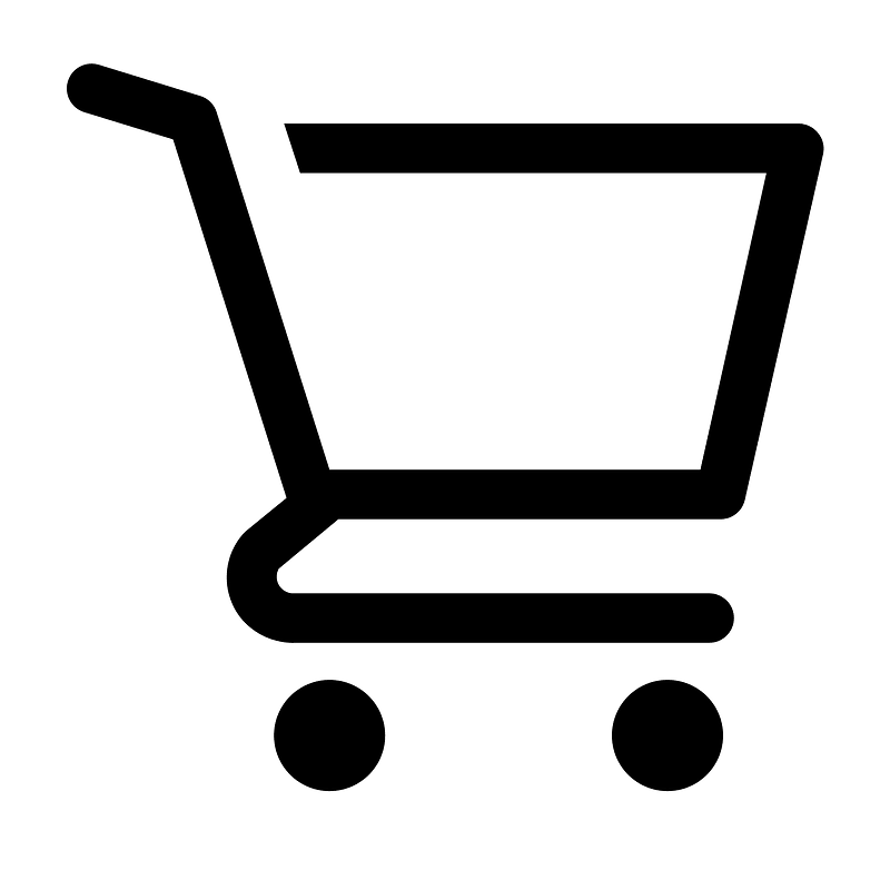 Shopping-cart-line icon. Free download transparent .PNG | Creazilla