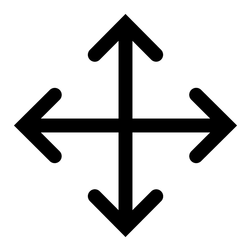 Cursor-move-line icon. Free download transparent .PNG | Creazilla