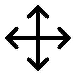 Cursor-move-line icon. Free download transparent .PNG | Creazilla