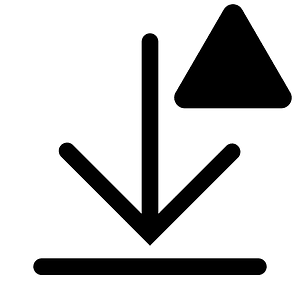 Upload-outline-alerted icon. Free download transparent .PNG | Creazilla