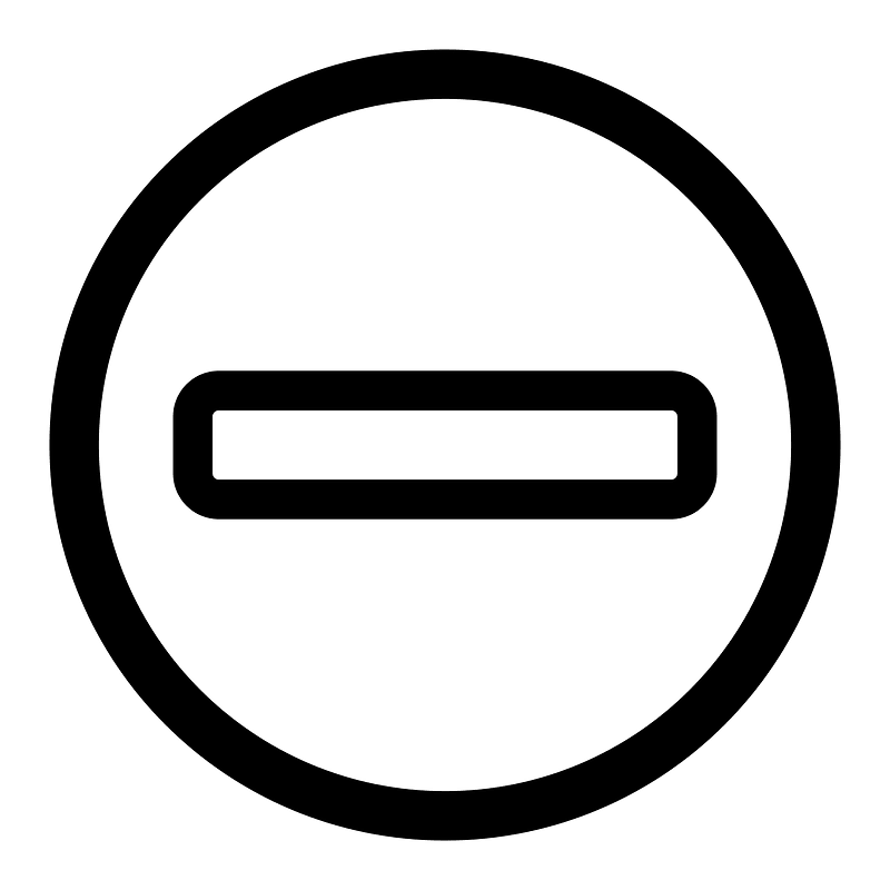 No-access-line icon. Free download transparent .PNG | Creazilla