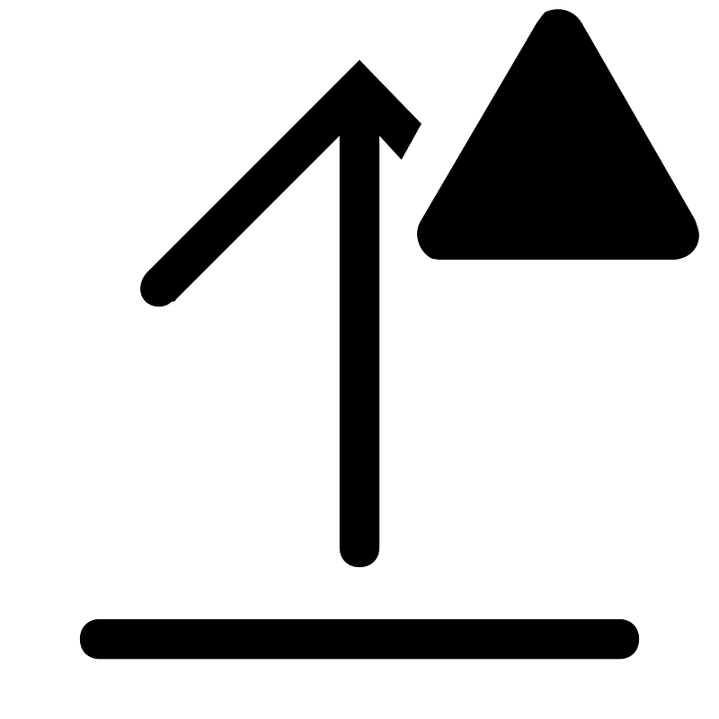 Upload-outline-alerted icon. Free download transparent .PNG | Creazilla