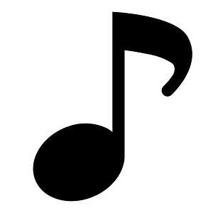 Music-note-solid - Free vector icons on creazilla.com