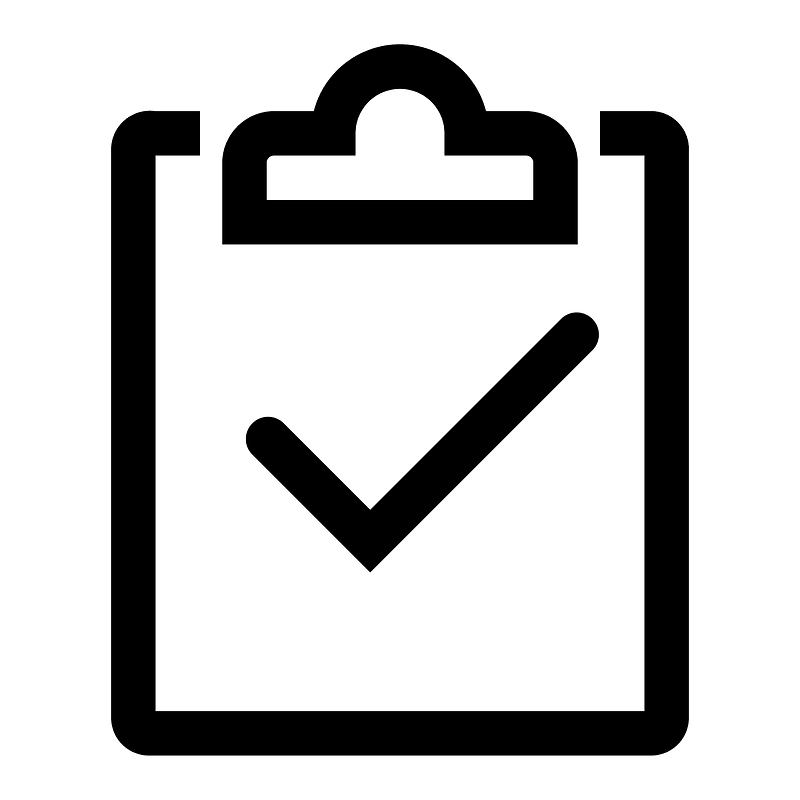 Tasks-line icon. Free download transparent .PNG | Creazilla