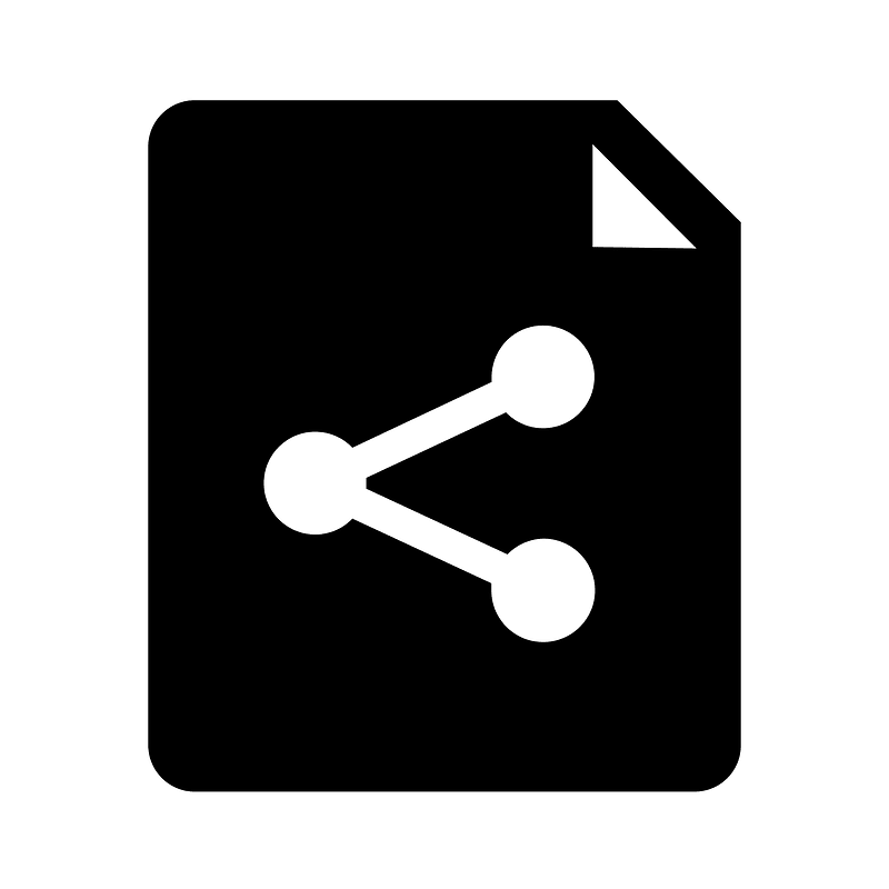 File-share-2-solid - Free vector icons on creazilla.com