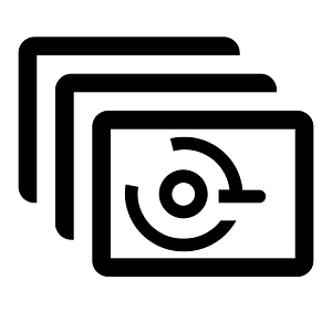 Hard-disk-line icon. Free download transparent .PNG | Creazilla