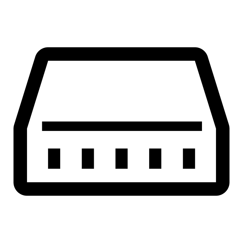 Network-switch-line icon. Free download transparent .PNG | Creazilla