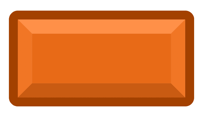 Orange Rectangle Button
