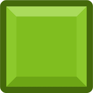 Diamond square 09-01 green outlined - Free vector icons on creazilla.com