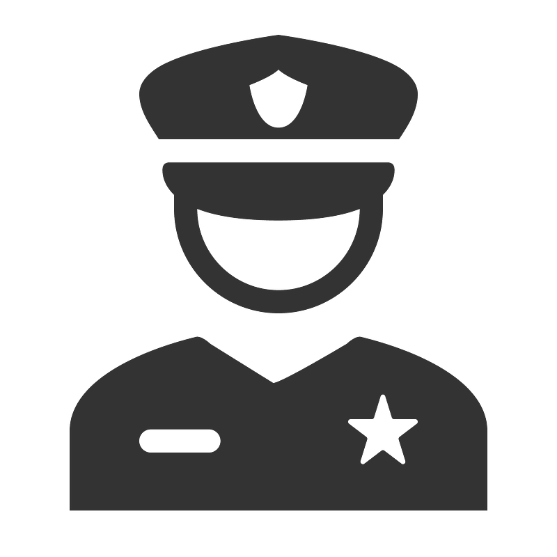 Officer icon. Free download transparent .PNG | Creazilla