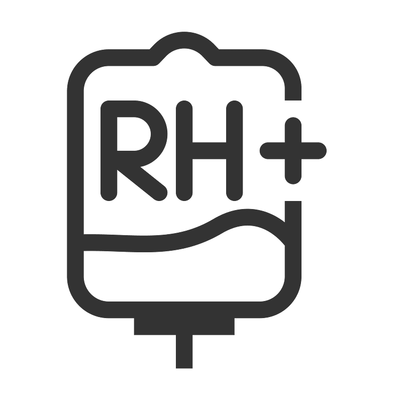 Blood rh p - Free vector icons on creazilla.com